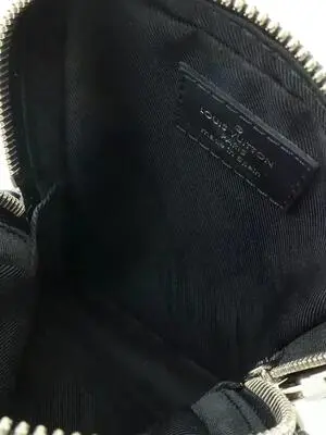 LOUIS VUITTON 2019 Epi Initials Danube Ppm Crossbody Bag - Black