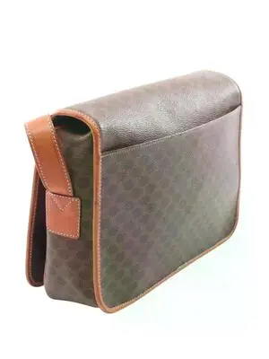 Celine Macadam Coated Canvas Crossbody Bag