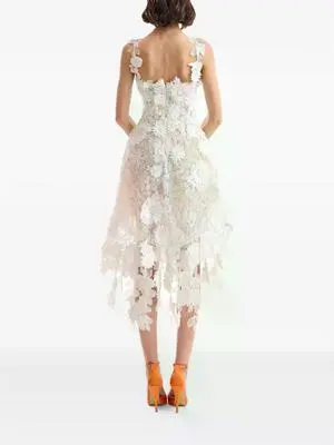 GEMY MAALOUF Floral Lace Dress