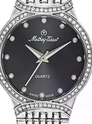 MATHEY TISSOT Crystal-embellished 28mm Watch