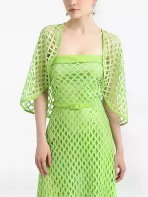 GEMY MAALOUF Strapless Flared Dress Bolero