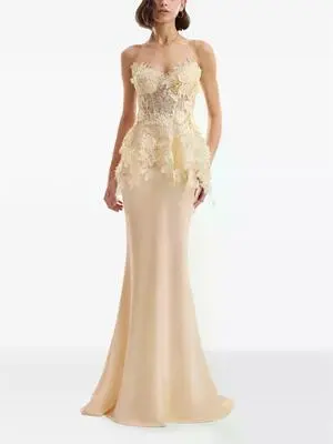 GEMY MAALOUF High-waisted Floor-length Skirt