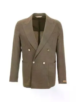 BRIGLIA 1949 Peak-lapel Double-breasted Blazer