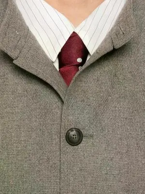 Tagliatore High-neck Patch-pocket Jacket