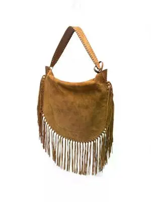 Isabel Marant Étoile Oskan Fringed Shoulder Bag - Neutrals