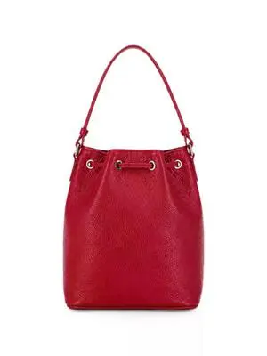 LA ROSE Drawstring Pocket Bucket Bag