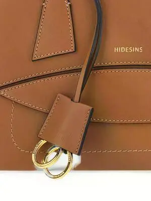 HIDESINS Logo-print Shoulder Bag - Brown