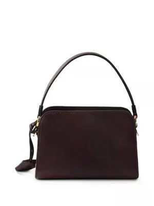 Prada Leather Mini Handbag - Brown
