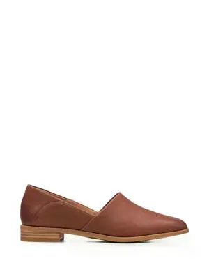 Clarks Pure Belle Leather Pumps - Brown