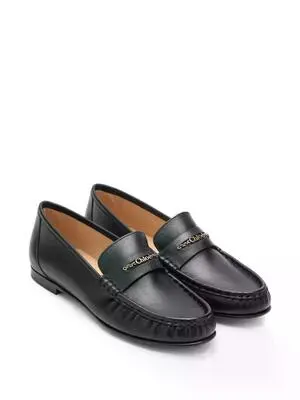 Chloé Logo-plaque Loafers