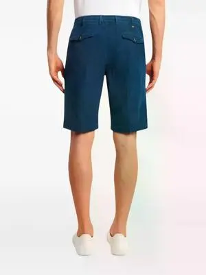 PT TORINO Pleated Corduroy Shorts