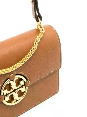 Tory Burch Logo-plaque Leather Shoulder Bag