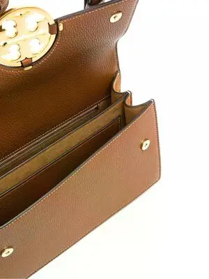 Tory Burch Logo-plaque Leather Shoulder Bag