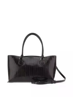 OSOI Shell Brot Lizard-effect Leather Shoulder Bag