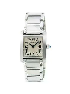 Cartier Tank Française Stainless Steel Watch