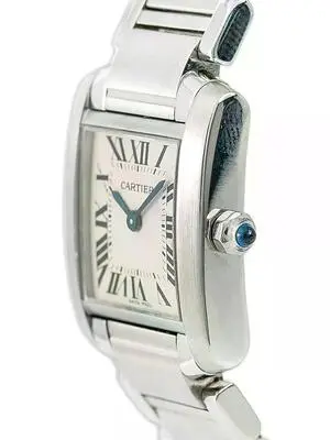 Cartier Tank Française Stainless Steel Watch