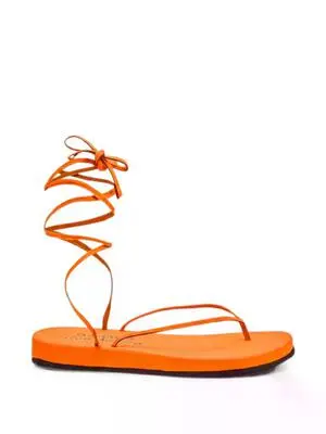 BETTINA VERMILLON Jenifer Thong-strap Sandals - Orange