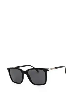 DB EYEWEAR BY DAVID BECKHAM Square Frame Sunglasses - Black