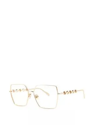 Philipp Plein Geometric Frame Eyeglasses