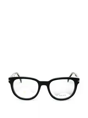 DB EYEWEAR BY DAVID BECKHAM Round Frame Glasses - Black