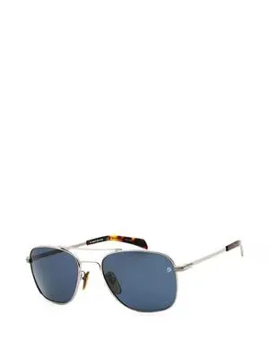 DB EYEWEAR BY DAVID BECKHAM Pilot-frame Sunglasses Silver