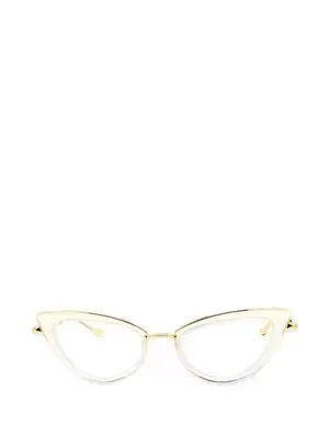 Valentino Garavani Cat-eye Frame Glasses - Neutrals