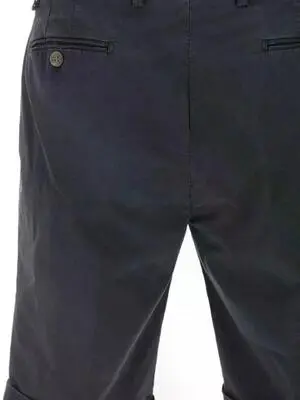 BRIGLIA 1949 Turn-up Cuff Shorts - Grey