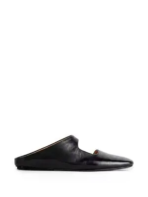 Marsèll Distesa Cut-out Leather Mules - Black