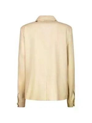 Max Mara Button-up Cotton Shirt Jacket