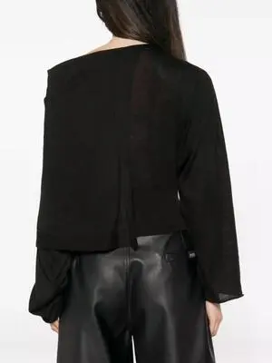 Rick Owens Asymmetric Draped Sweater