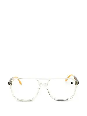 Lacoste Pilot-frame Glasses - Neutrals
