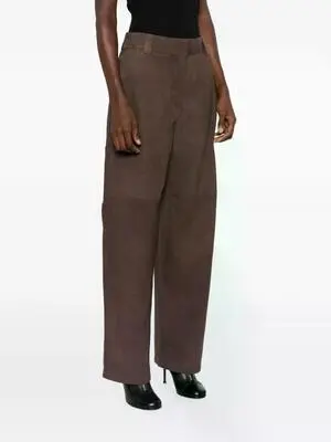 IRO PARIS Panelled Suede Trousers