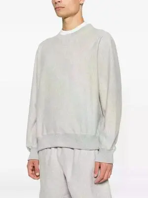 ROSA RUGOSA Crew-neck Ribbed-trim Sweathirt