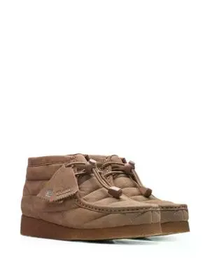 Clarks Wallabee Quilted Boots