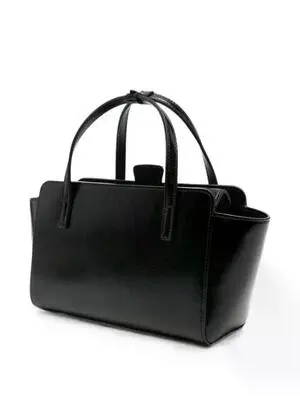 HIDESINS Logo-print Leather Tote Bag