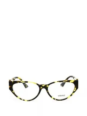 Versace Cat-eye-frame Glasses - Brown