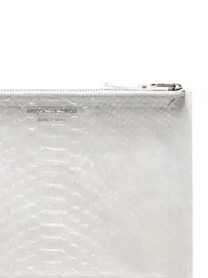Comme Des Garçons Snakeskin-effect Wallet