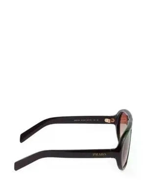 Prada Pilot-frame Sunglasses - Black