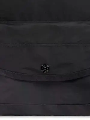 Stone Island Logo-embroidered Front-pocket Backpack