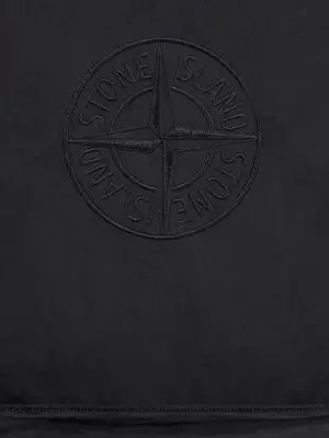Stone Island Logo-embroidered Front-pocket Backpack