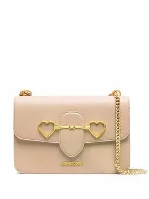 Moschino Soft Heart Bit Shoulder Bag