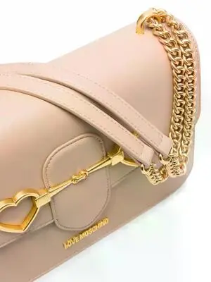 Moschino Soft Heart Bit Shoulder Bag