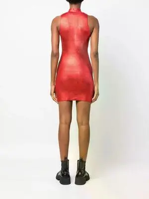 DIESEL® M-arcey Logo-plaque Minidress