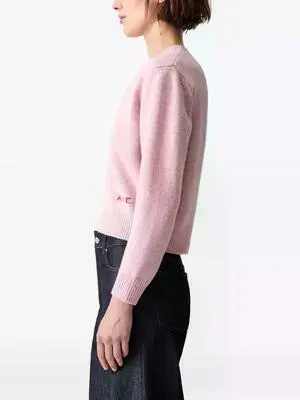 A.p.c. Logo-embroidered Sweater