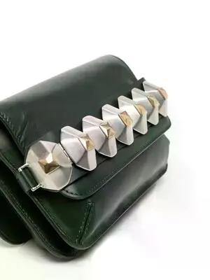 Ports 1961 Geometric-detail Leather Shoulder Bag