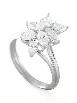 LB EXCLUSIVE Diamond Cocktail Ring - Silver
