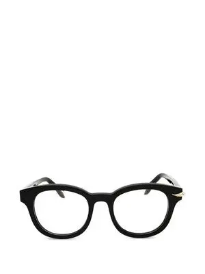 Roberto Cavalli Round-frame Glasses - Black