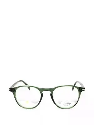 DB EYEWEAR BY DAVID BECKHAM Round-frame Glasses - Green