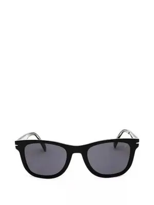 DB EYEWEAR BY DAVID BECKHAM Square-frame Sunglasses - Black