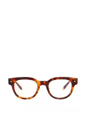 Valentino Garavani Round-frame Glasses - Brown